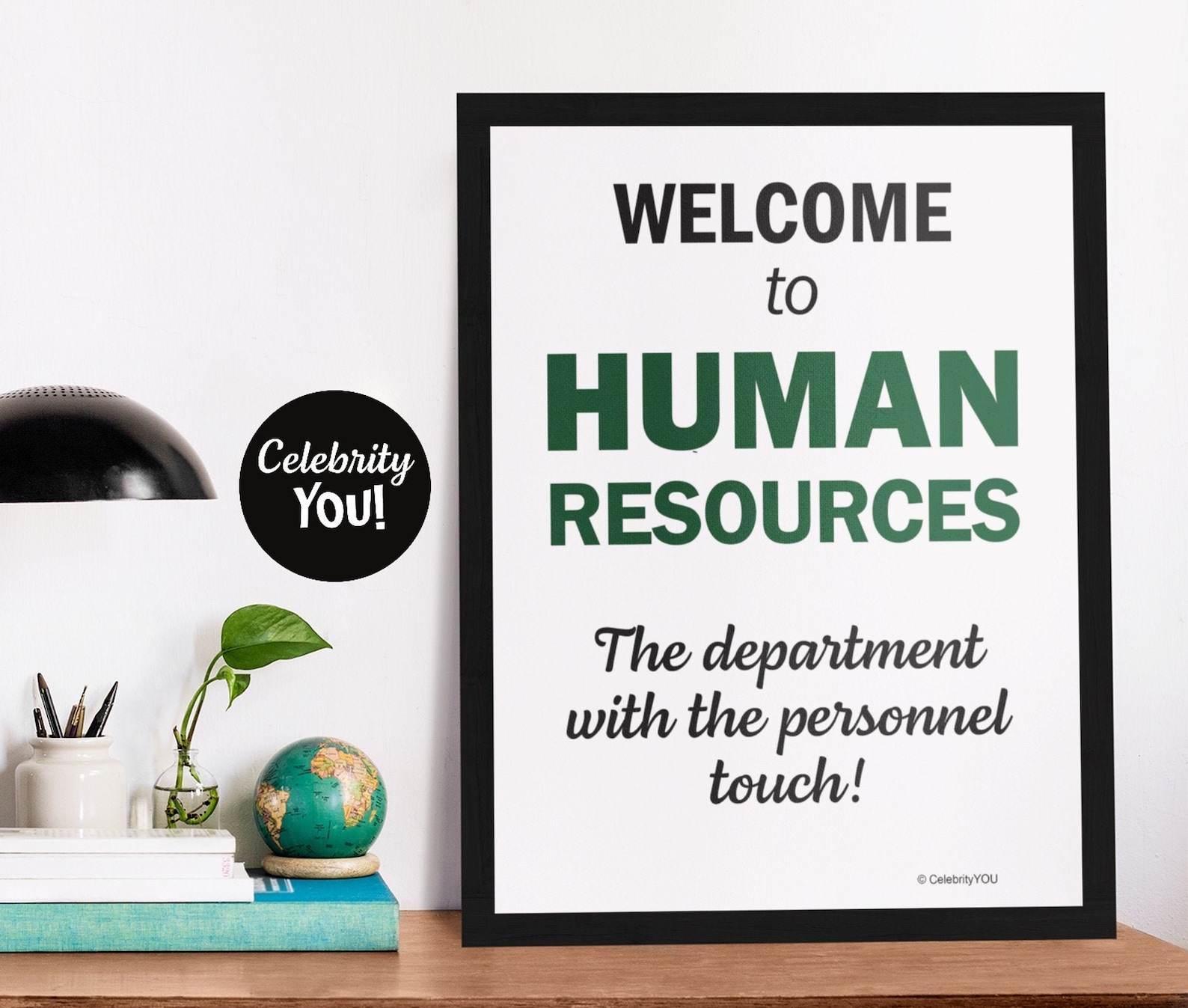 Welcome to Human Resources PRINTABLE HR Department Sign | Etsy