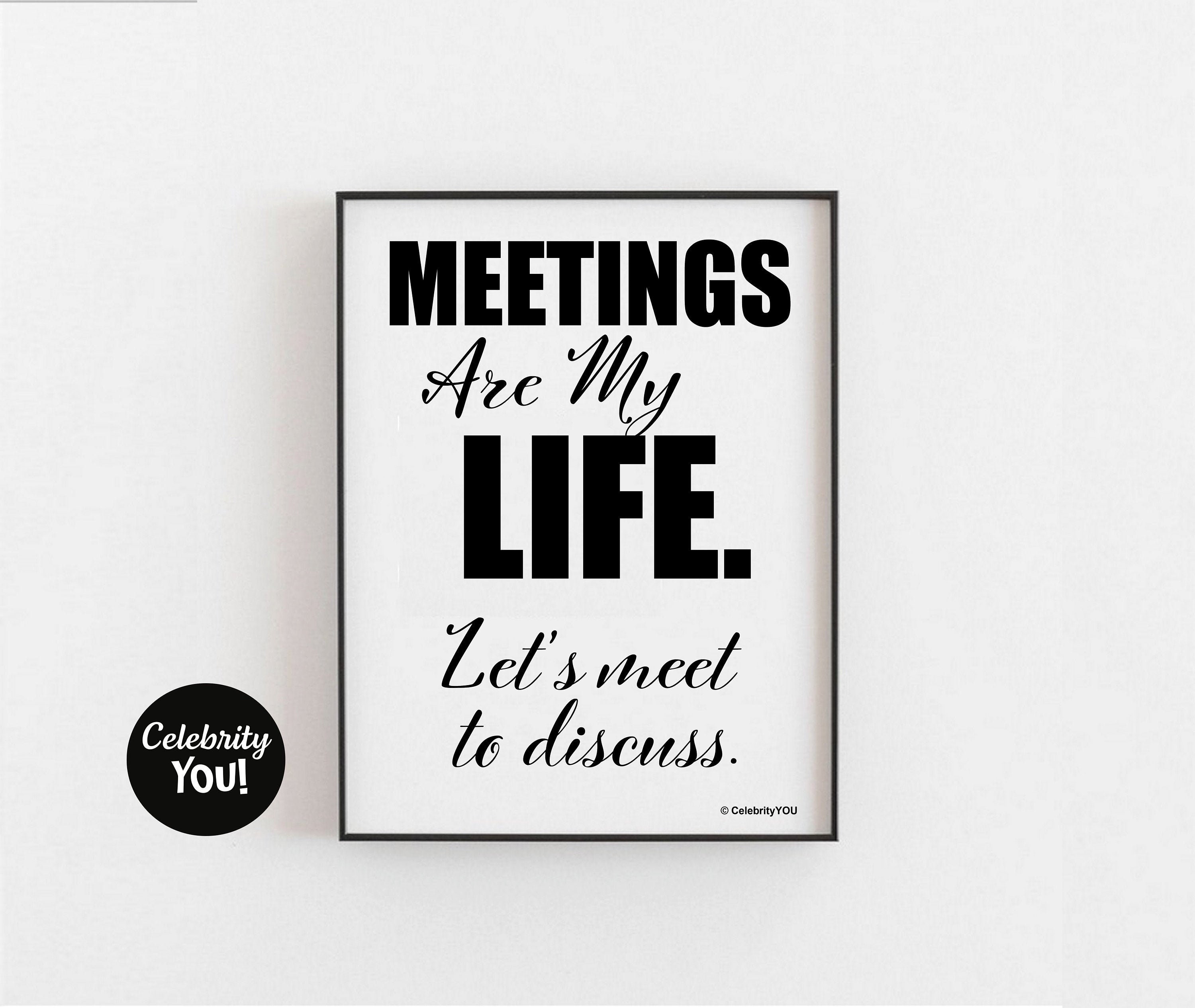Funny Work Meeting Quotes Funny Work SVG Bundle