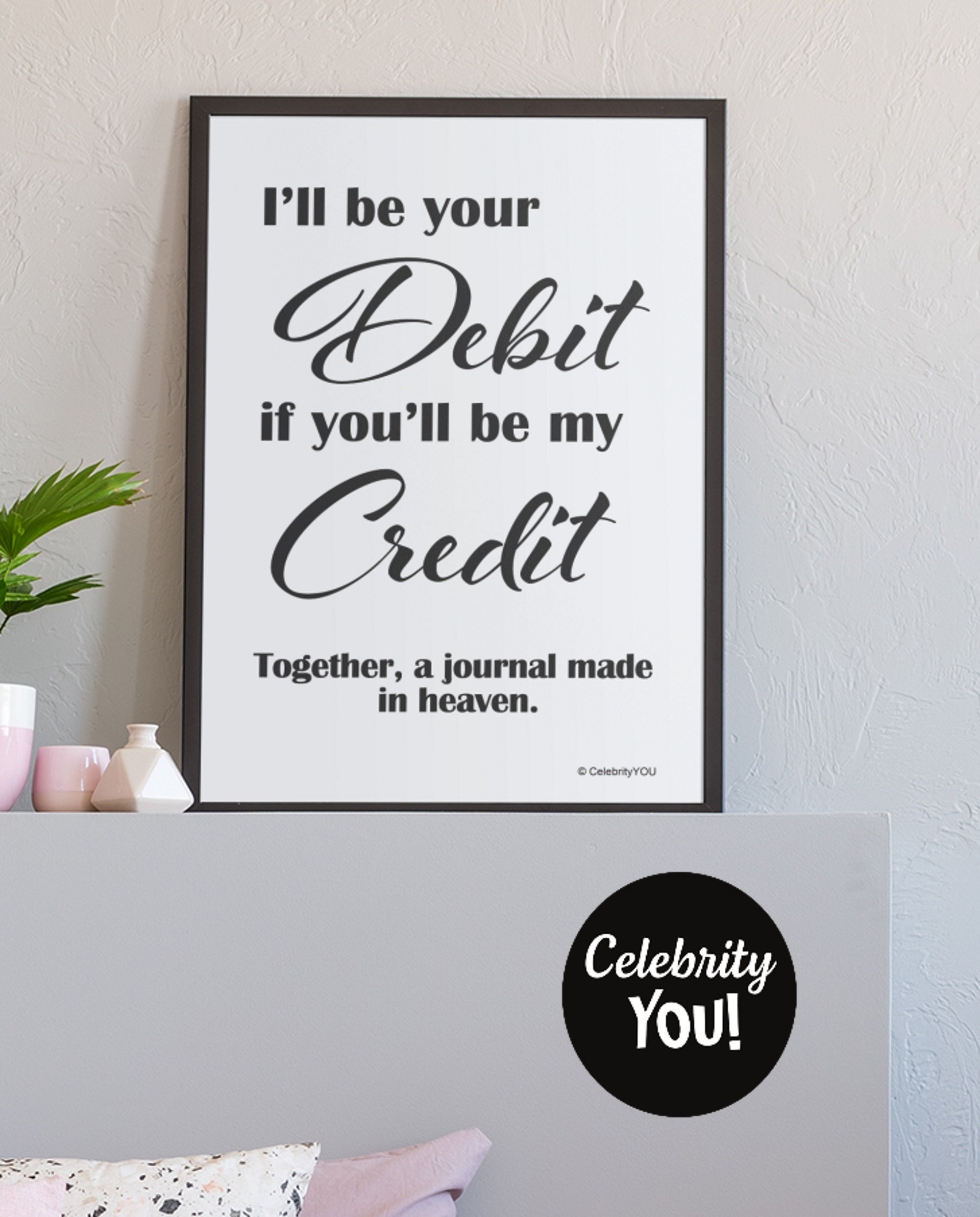 Accounting Valentine PRINTABLE Office Sign, Bookkeeper CPA Accountant ...