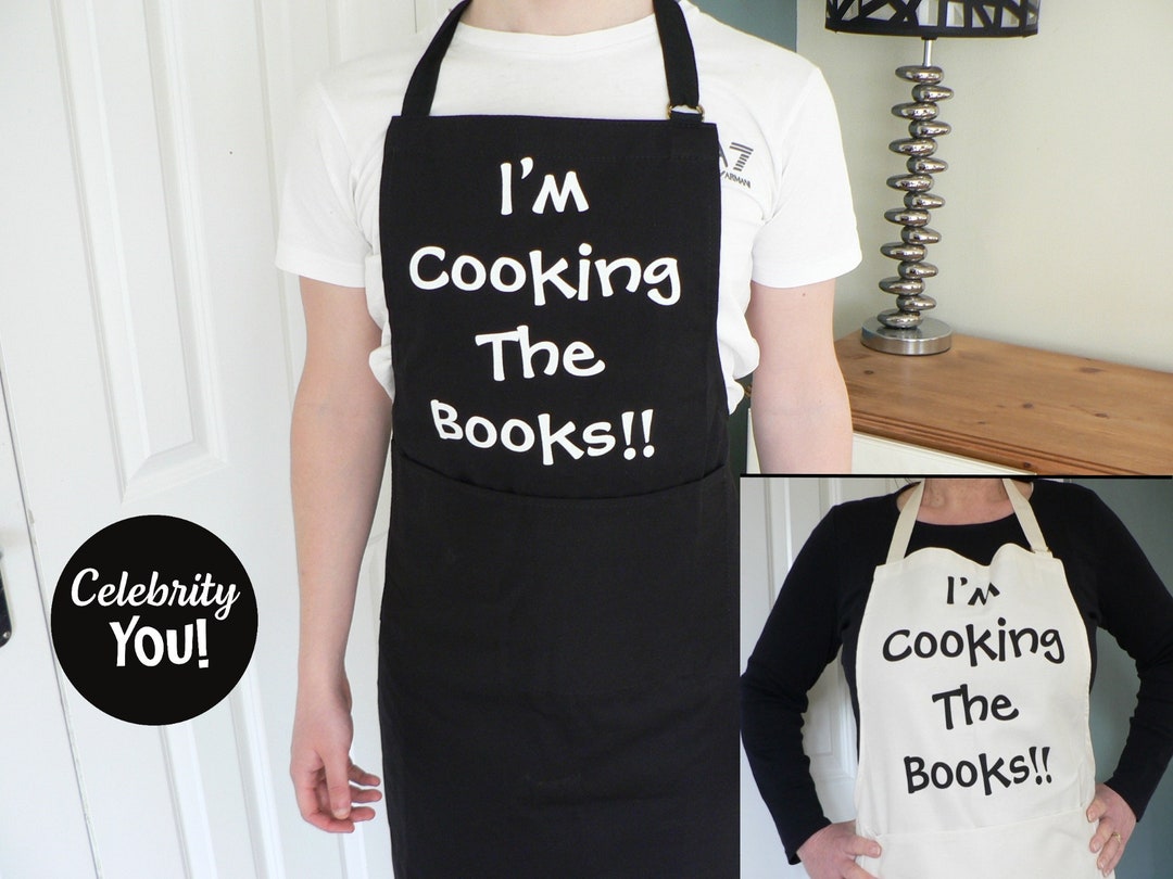 Cooking Books Christmas Gift: Humorous Cotton Apron for Accountant ...