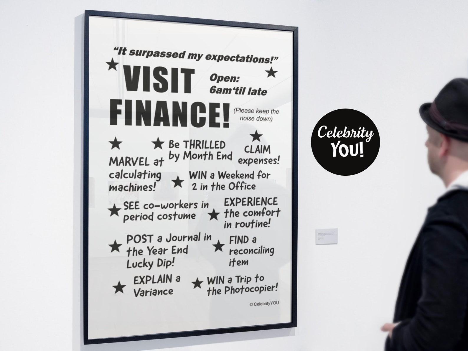 Visit Finance PRINTABLE Accounting Department Office Sign, Witty Funny ...
