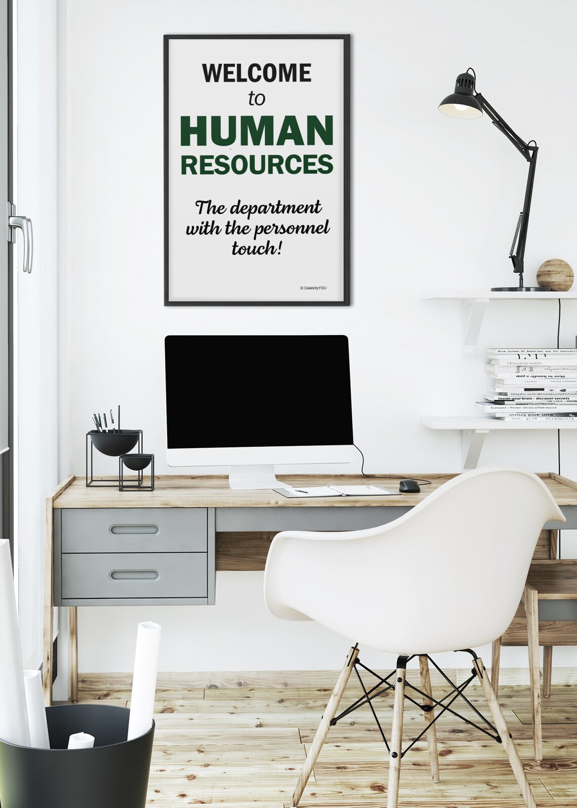 Welcome to Human Resources PRINTABLE HR Department Sign | Etsy