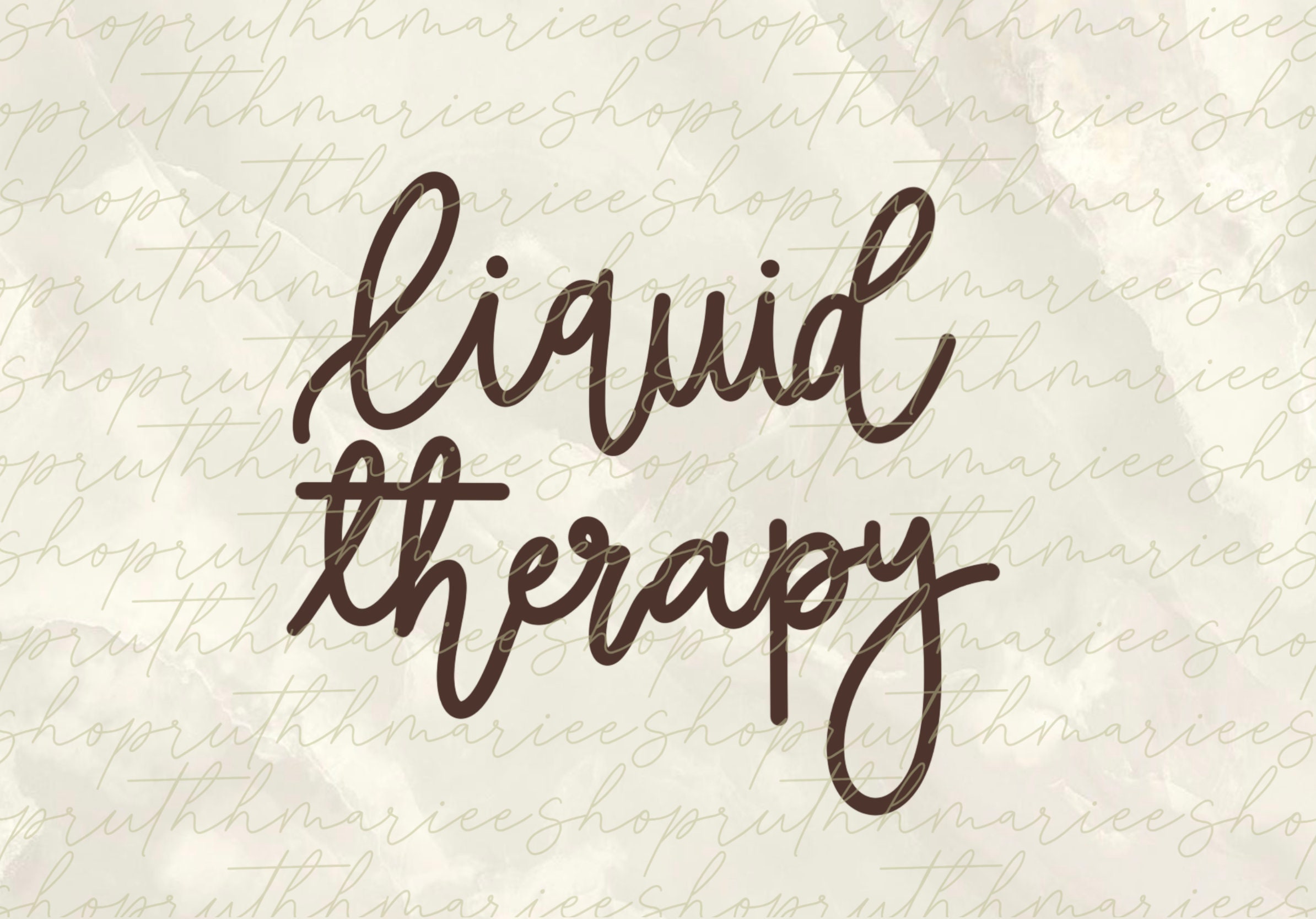 Liquid Therapy- SVG/PNG Instant Download - Etsy