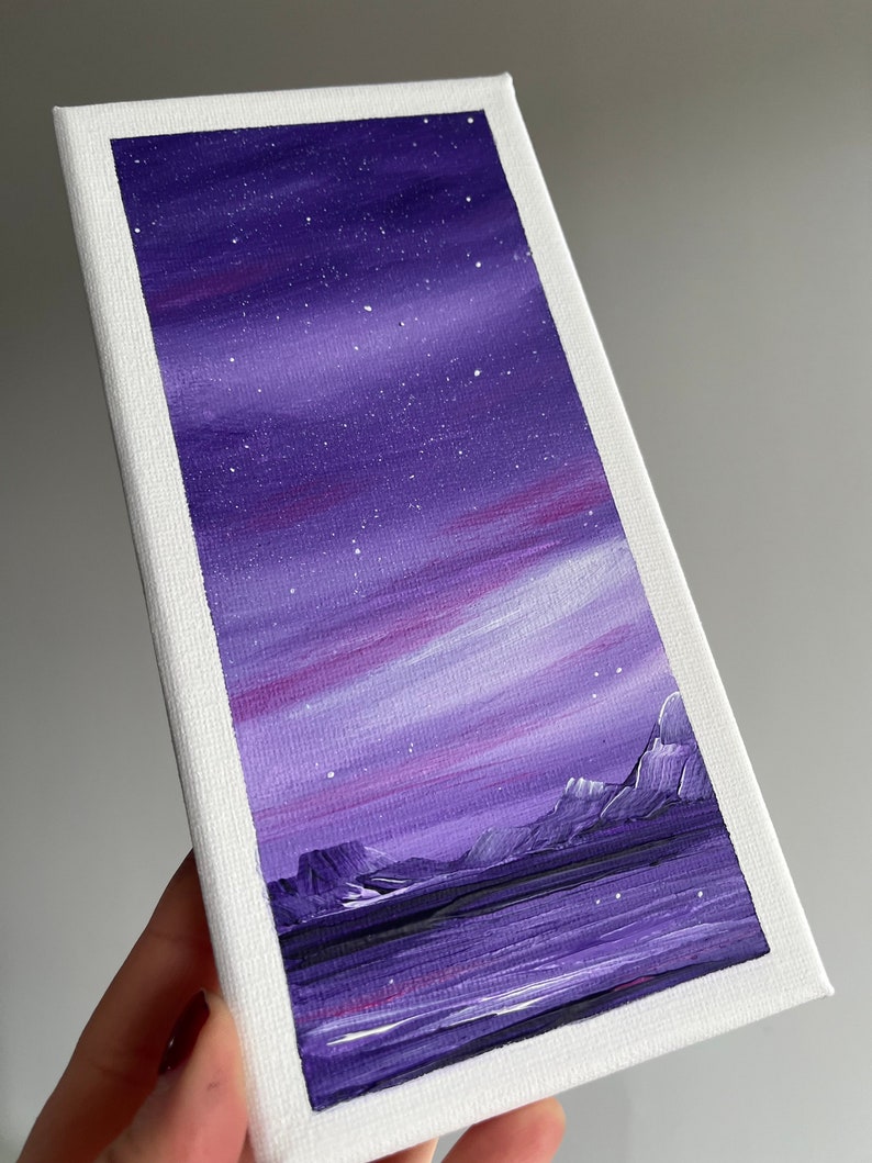 Purple Sky in October - Etsy
