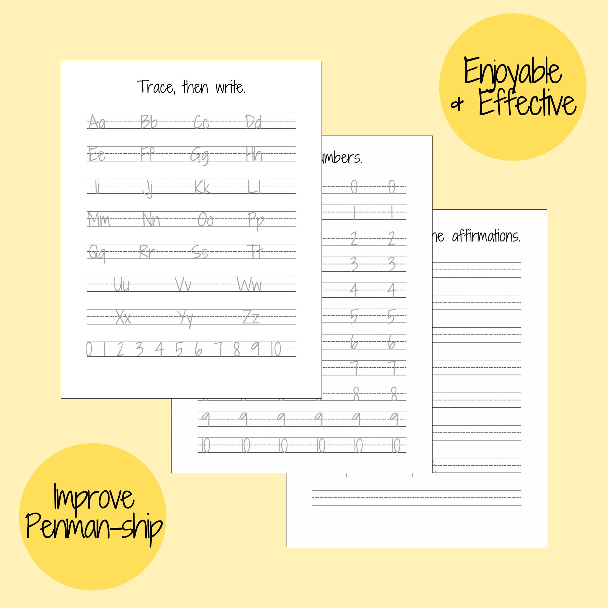 Neat Handwriting Worksheets | Alphabet Worksheets | Printable ...