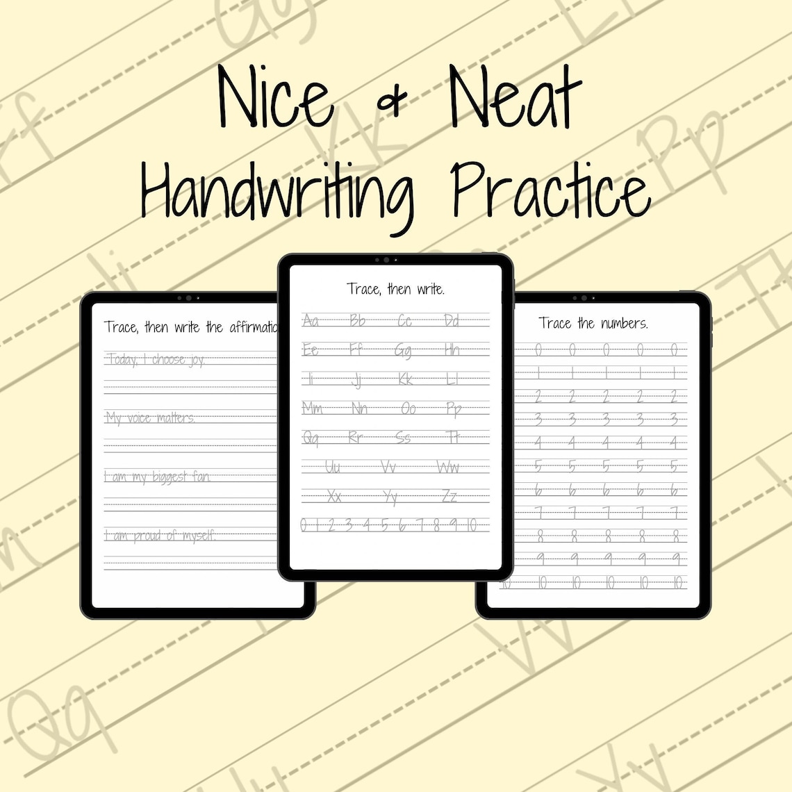 Neat Handwriting Worksheets | Alphabet Worksheets | Printable ...