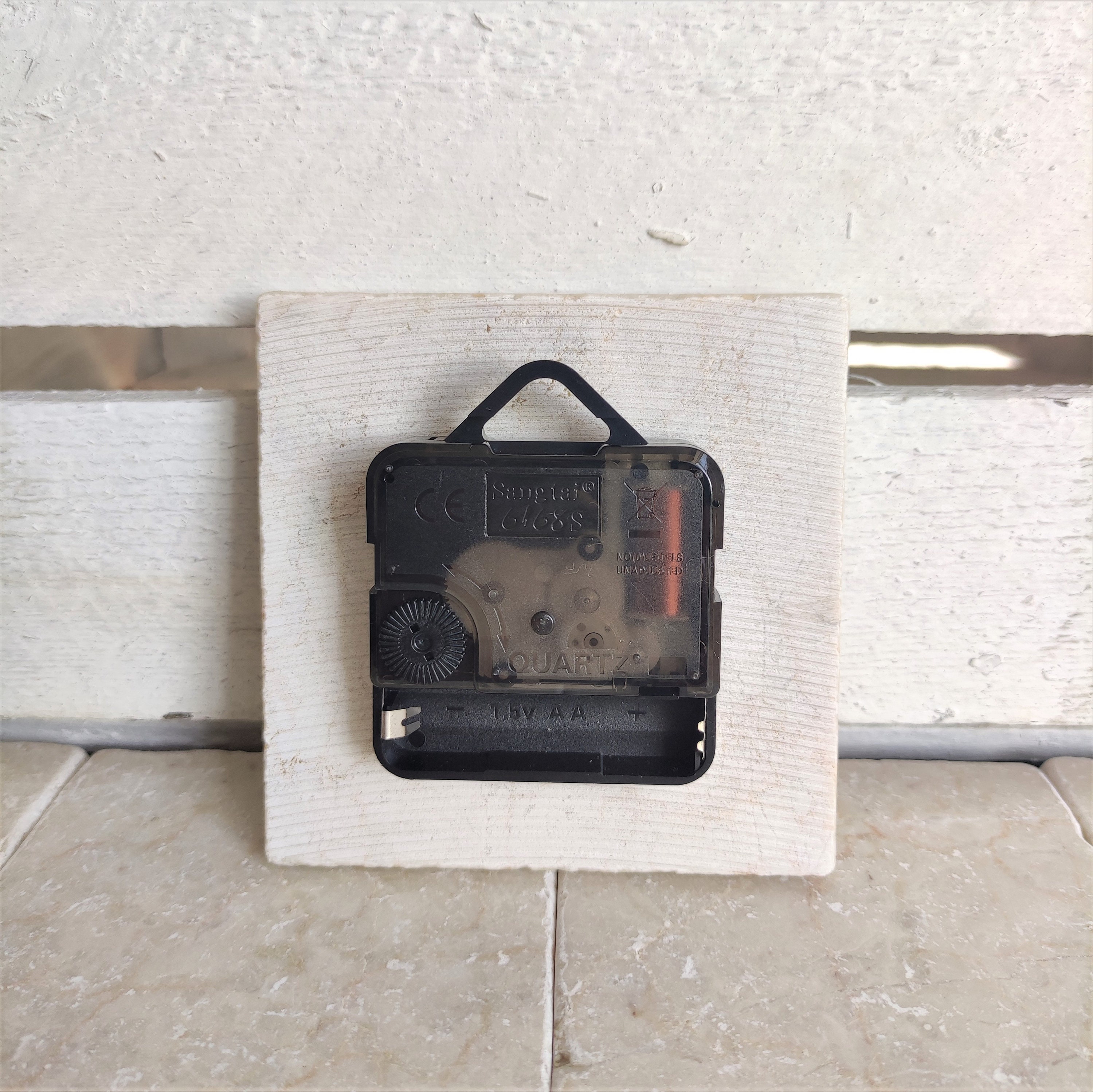 Handmade Marble Tile Clock With Oriental Motif - Etsy