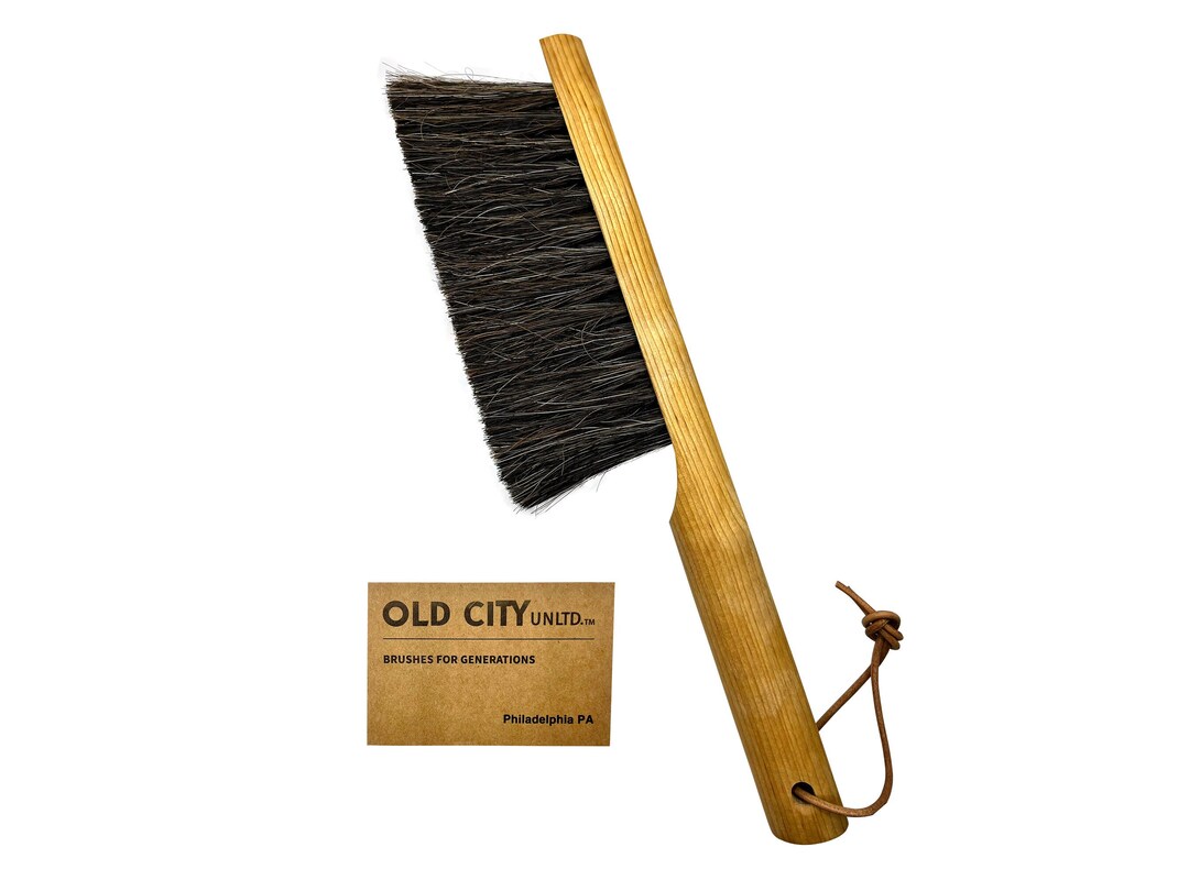 Handmade Horsehair Bench Brush: Birch Wood Shop Brush (13 Inches) - Etsy