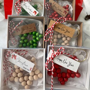 Personalized Christmas Favors, Holiday Favors for Guests, Merry ...