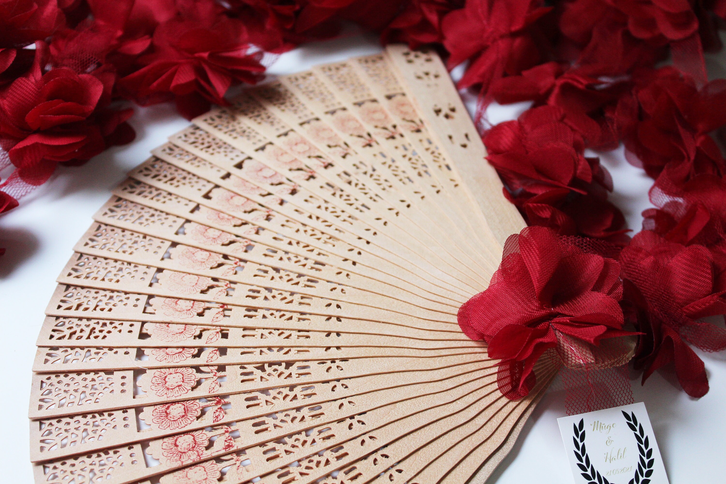 Personalized Hand Fans For Wedding Summer Wedding Gifts | Etsy