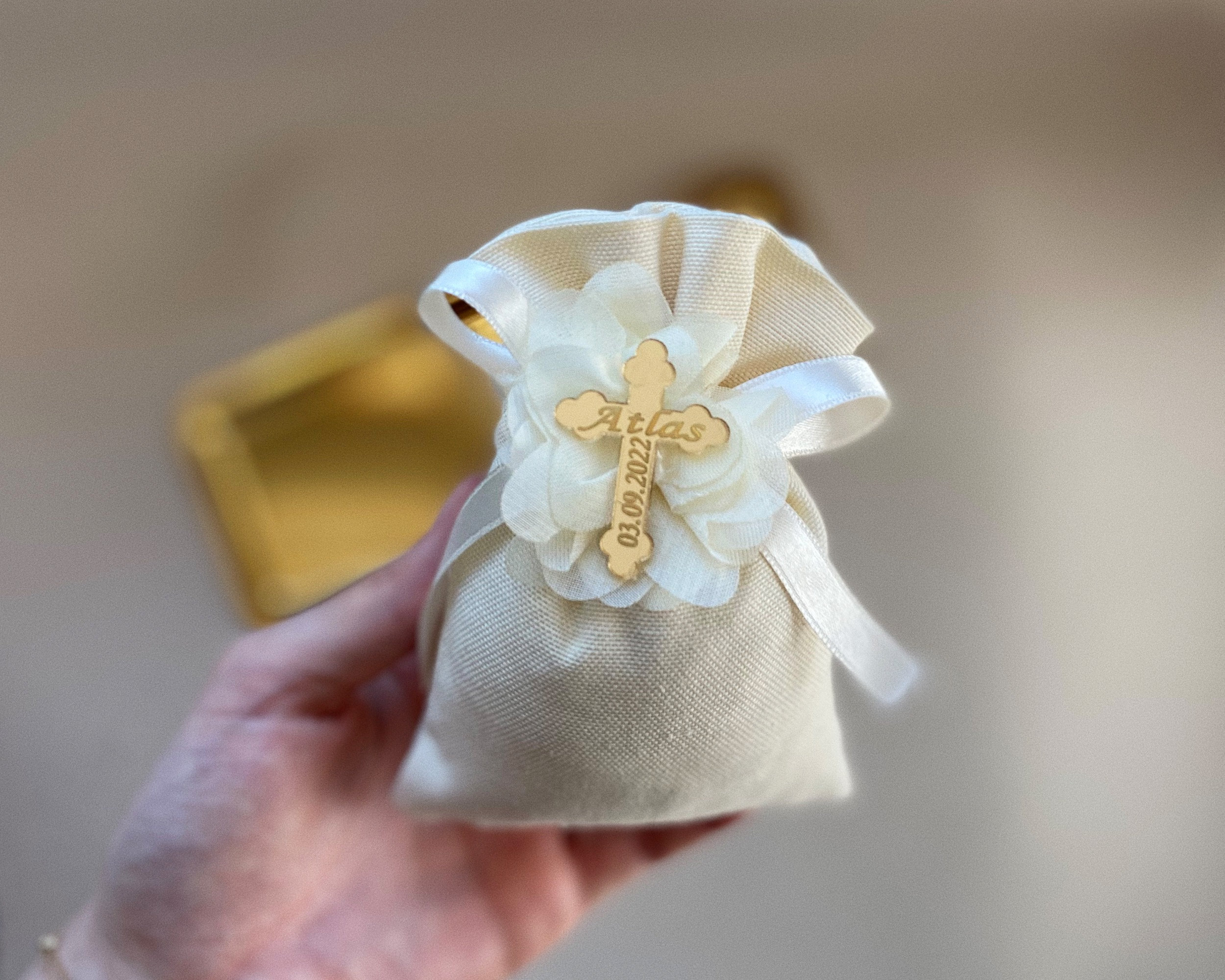Personalized Baptism Cross Favors First Communion Favors - Etsy