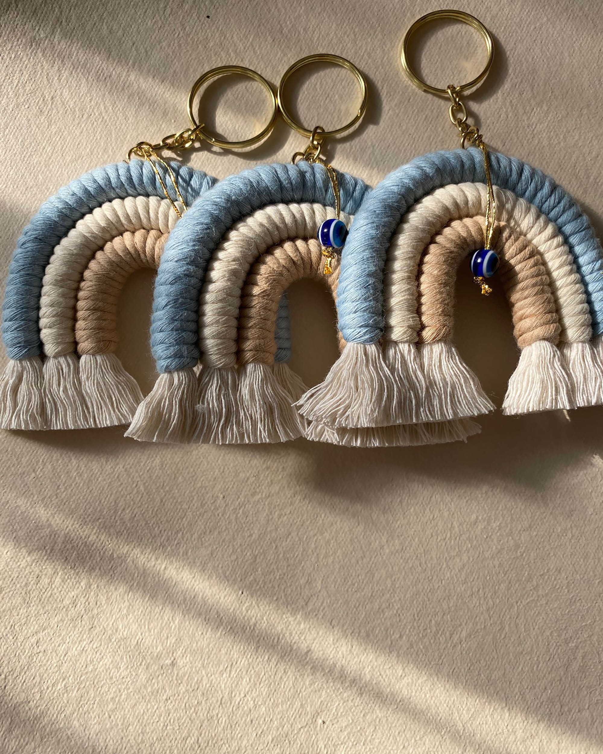 Boho Rainbow Macrame Baby Boy Shower Favors Baby Christening - Etsy