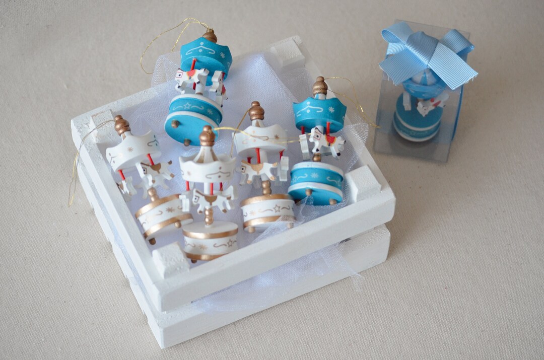 Custom Carousel Theme Gifts, Carousel Concept Favors Box, Personalized ...