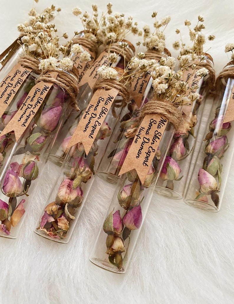 Wedding Tea Favors for Guests Herbal Tea Jars Favors Rustic - Etsy
