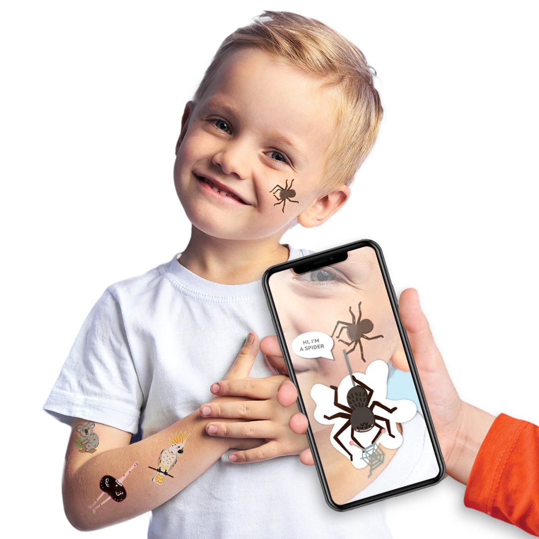 Temporary AR Tattoos Augmented Reality Tattoo for the Party - Etsy