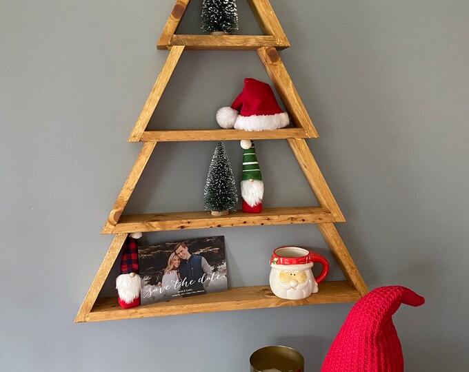 Christmas Tree Shelf - Etsy