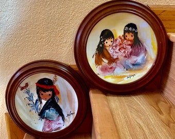 Native American Children Plates - Etsy