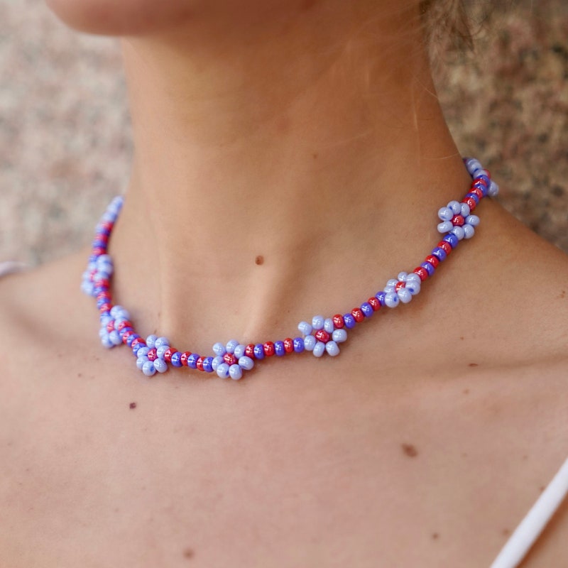 Beaded Daisy Chain - Etsy