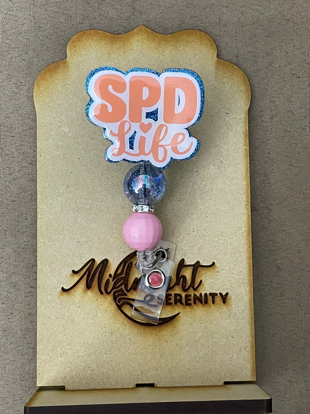 SPD Life Badge Reel - Etsy