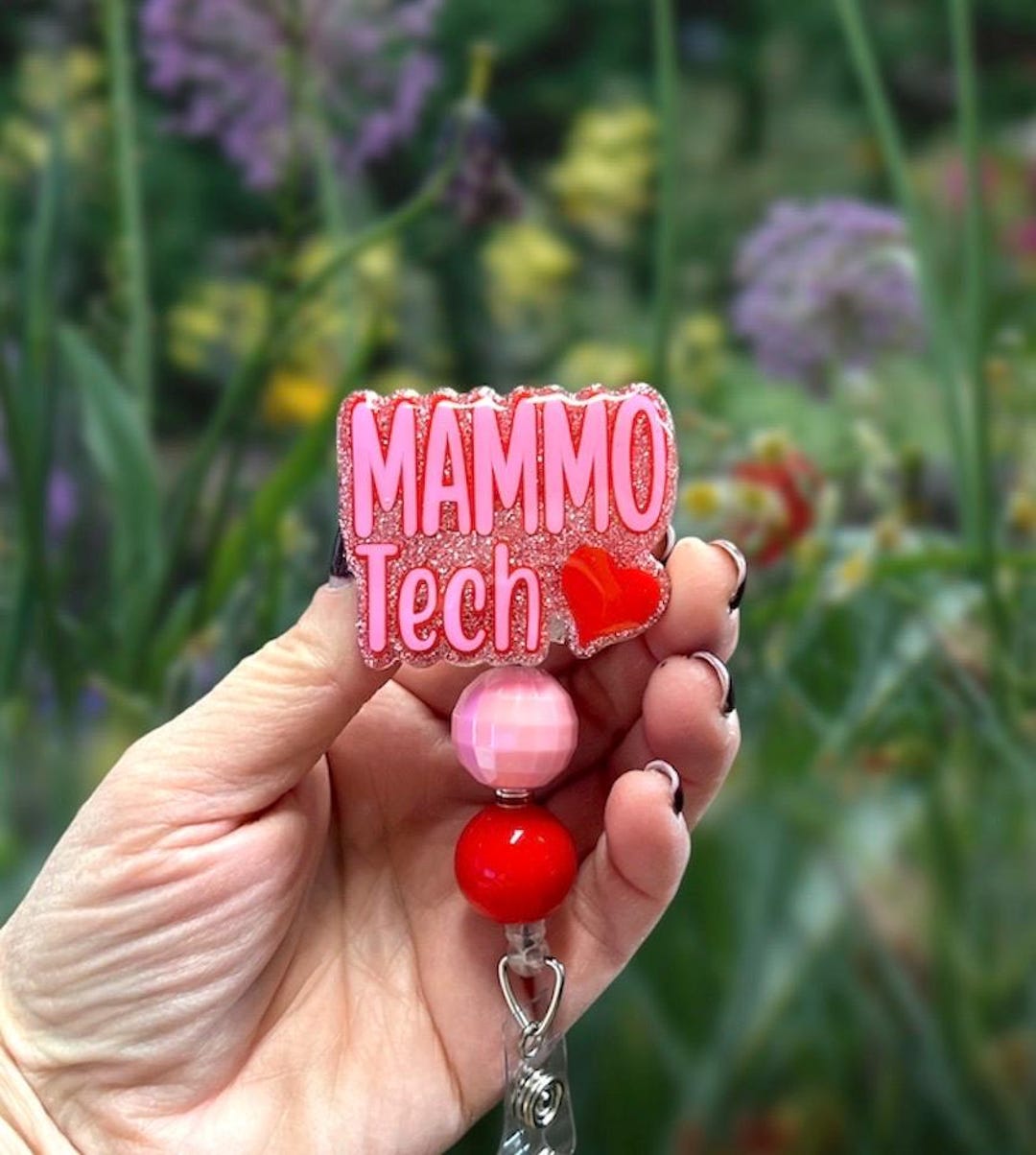 Mammo Tech Badge Reel - Etsy