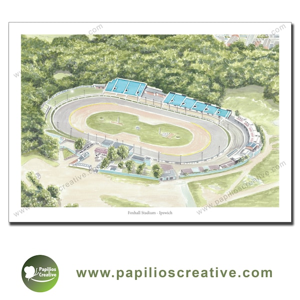 Stadium Aerial Print - Etsy