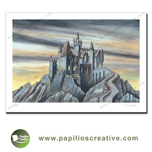 Practical Magic House Pen and Watercolour Limited Edition Print - Etsy