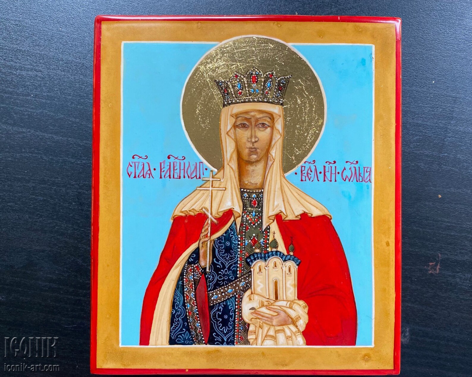 Saint Olga Orthodox Icon of Olga of Kiev, Ukrainian and Russian Saint ...