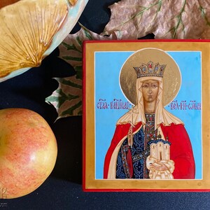 Saint Olga Orthodox Icon of Olga of Kiev, Ukrainian and Russian Saint ...