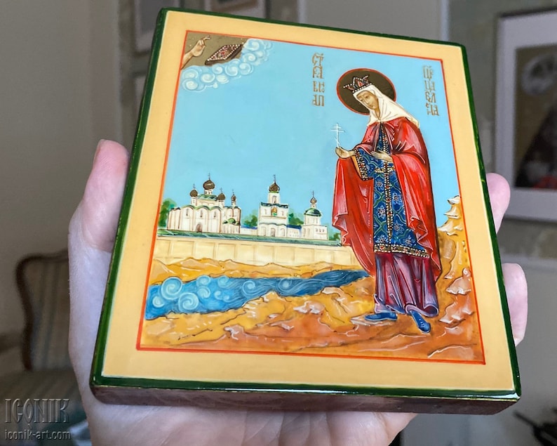 St Helena 100% Handpainted Orthodox Icon Santa Elena - Etsy