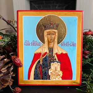 Saint Olga Orthodox Icon of Olga of Kiev, Ukrainian and Russian Saint ...