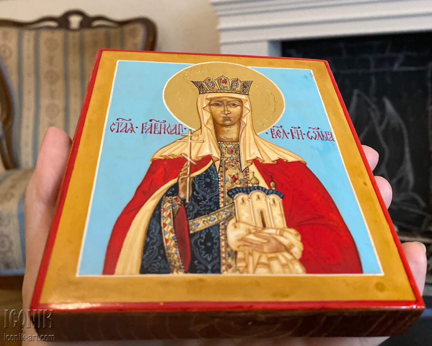 Saint Olga Orthodox Icon of Olga of Kiev Ukrainian and - Etsy