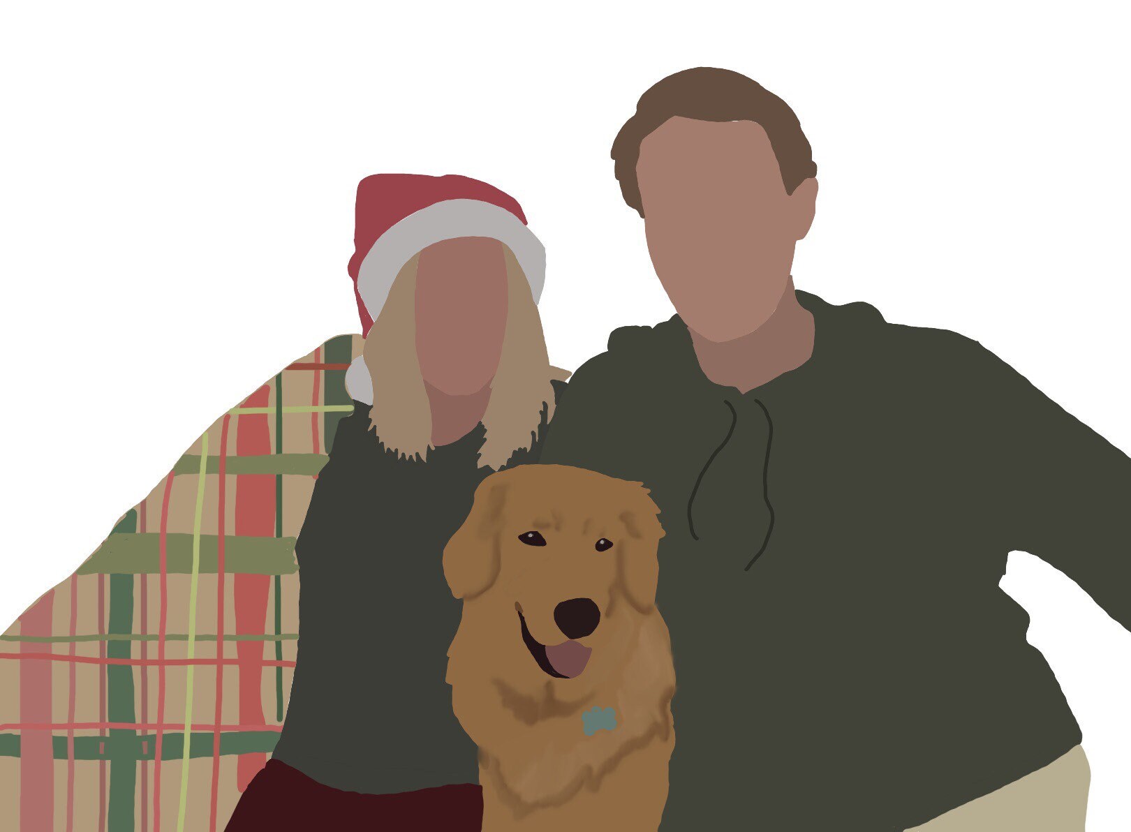 Custom Portraits No Background Included - Etsy UK