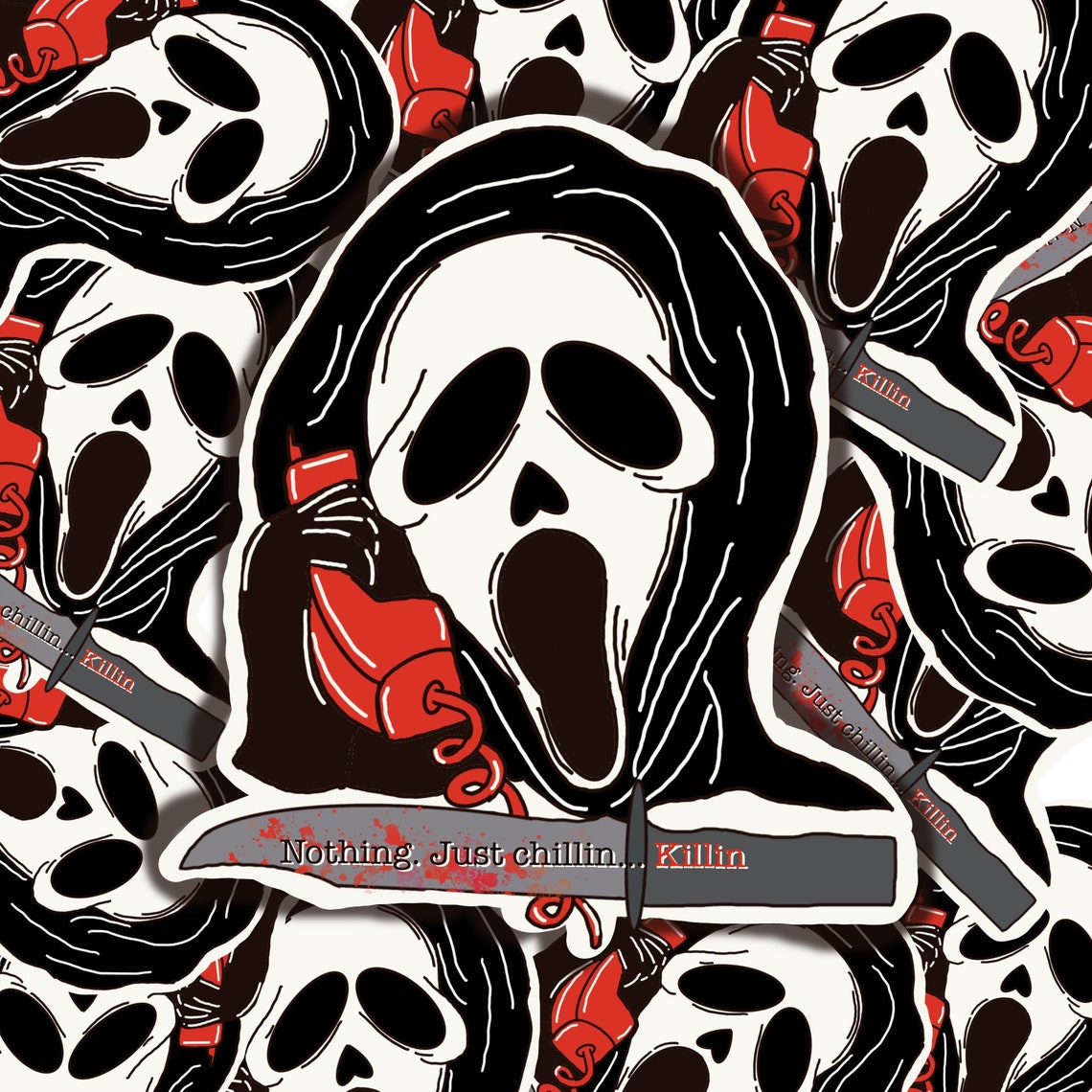 Scream sticker decal | Etsy