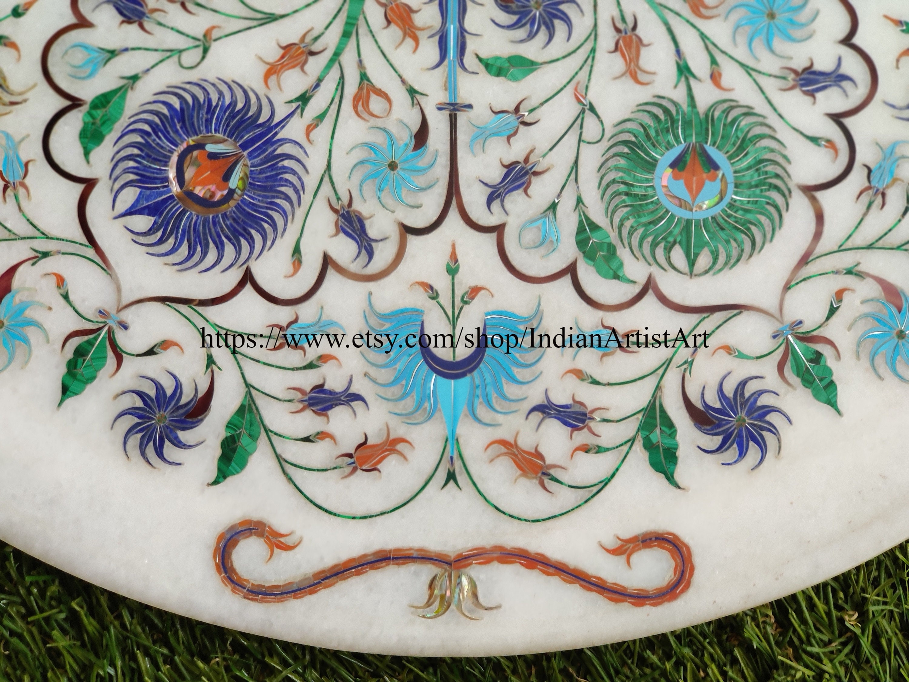 Marble Plate Masterpiece of Luxury Gift Home Decor Plate - Etsy