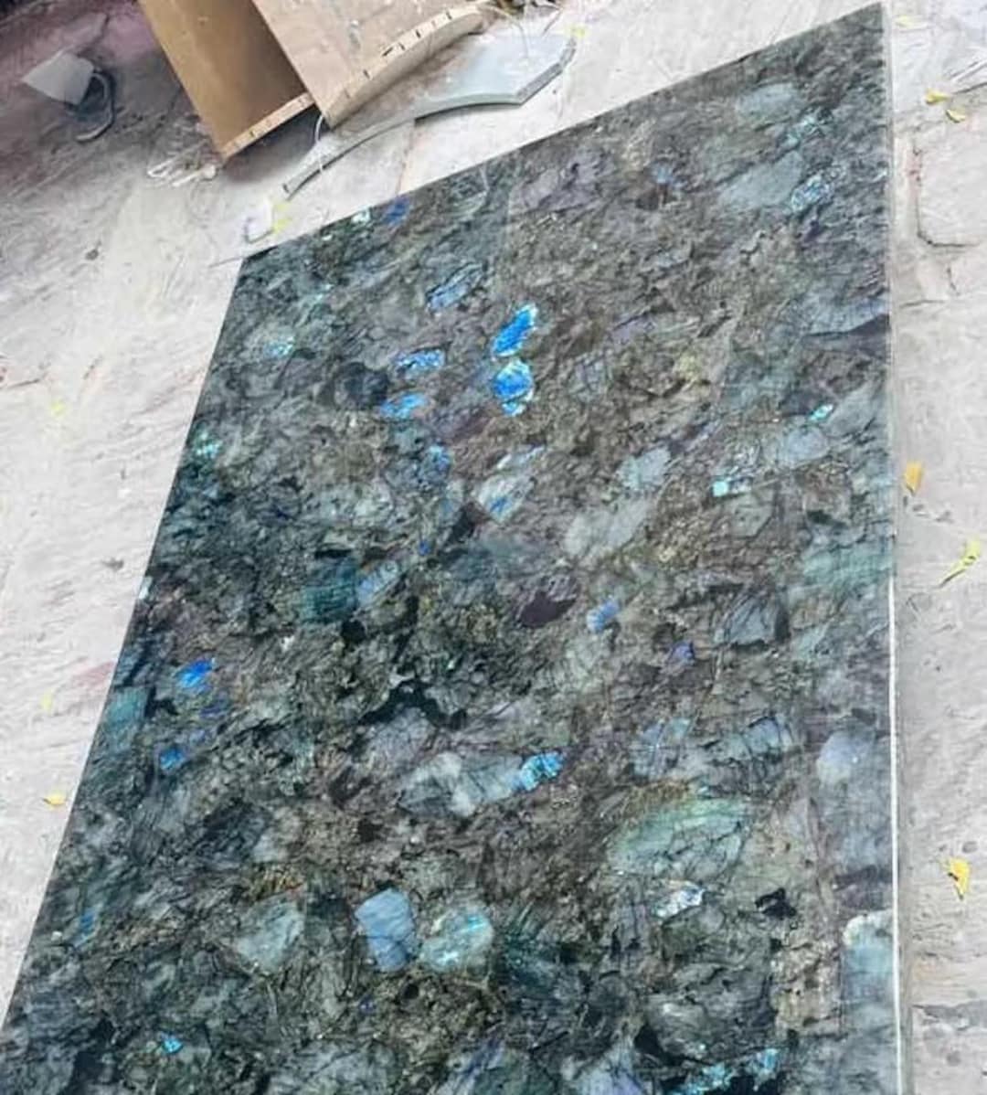 Labradorite Center Table Top | Labradorite Kitchen Counter Slab ...