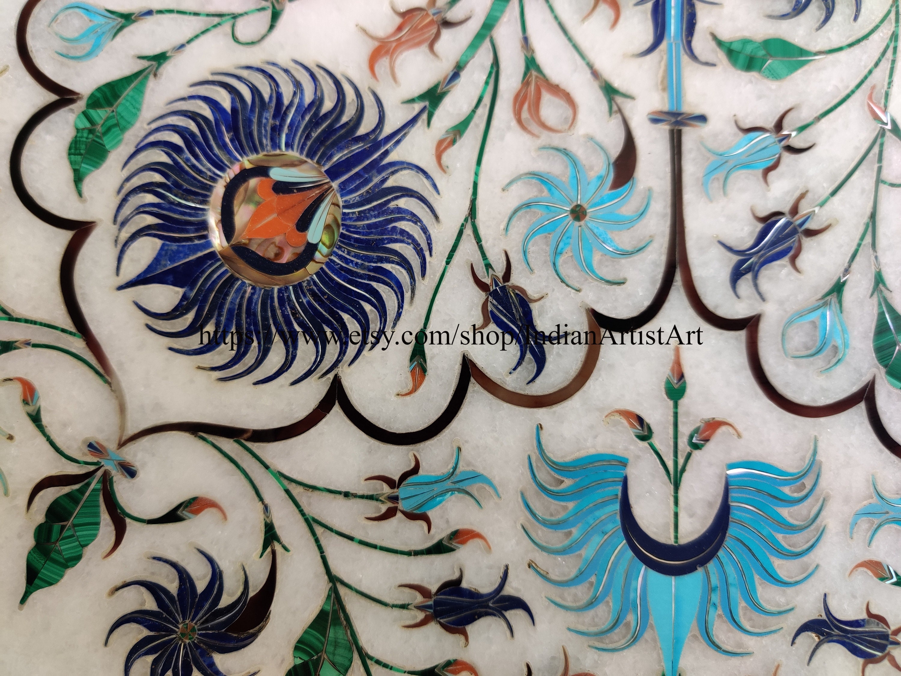 Marble Plate Masterpiece of Luxury Gift Home Decor Plate - Etsy