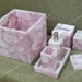 Pink Rose Quartz Bathroom Set / Set of Seven Pieces for Bathroom ...