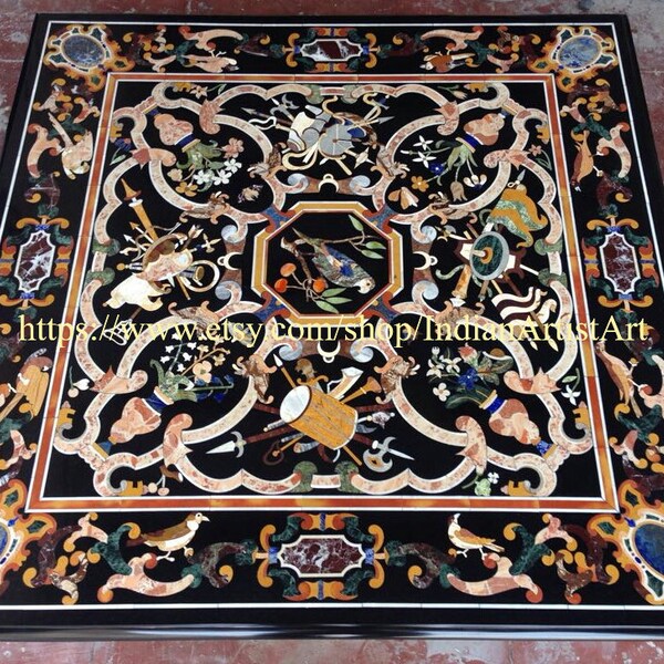 Italian Inlaid Table - Etsy