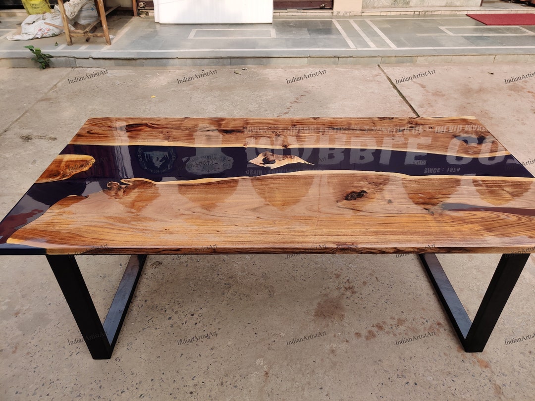 Epoxy Table Dining Table / Epoxy Office Table / Epoxy Resin Table Top ...