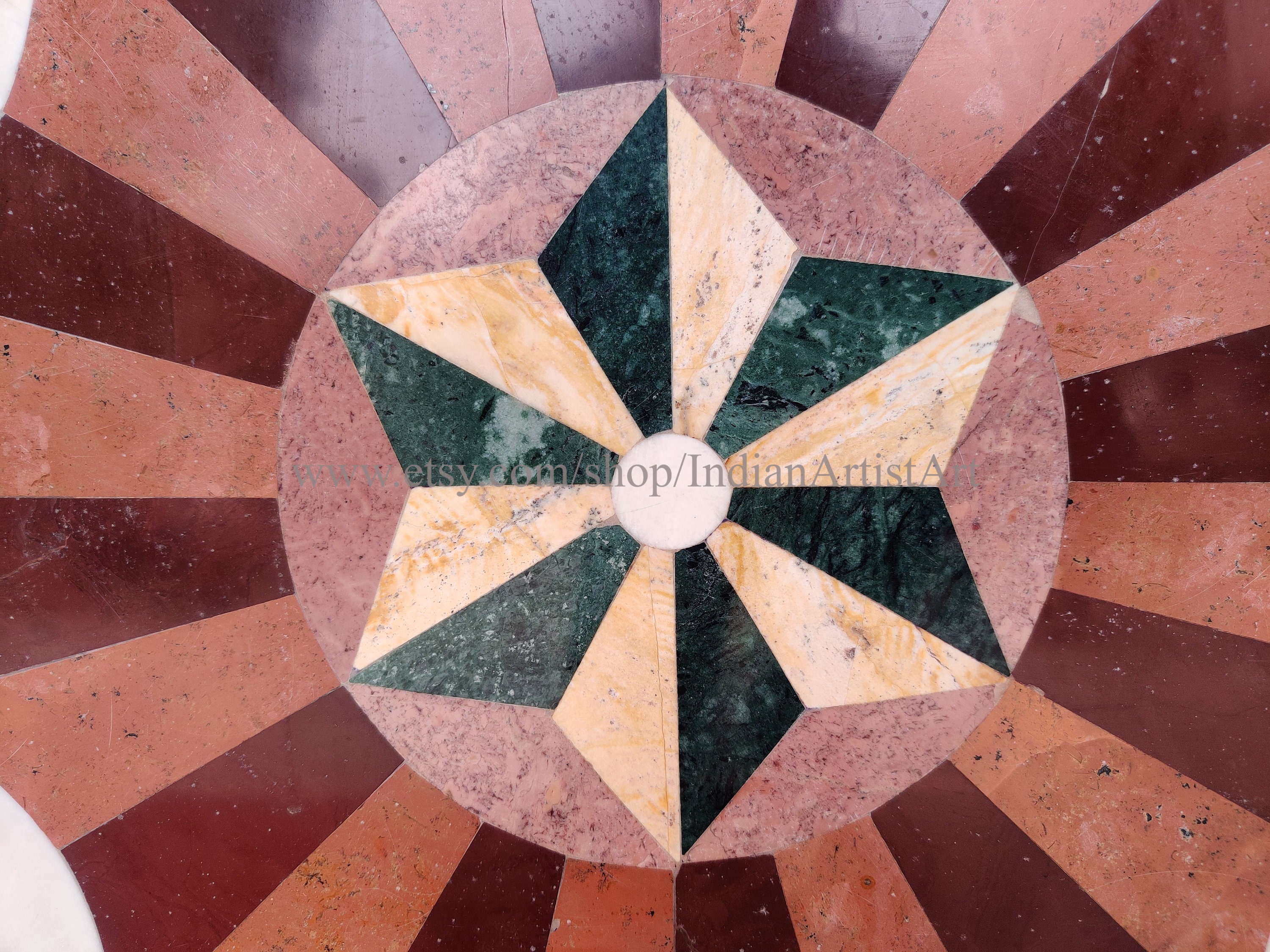 Abstract design stone tabletop for balcony decoration / black | Etsy