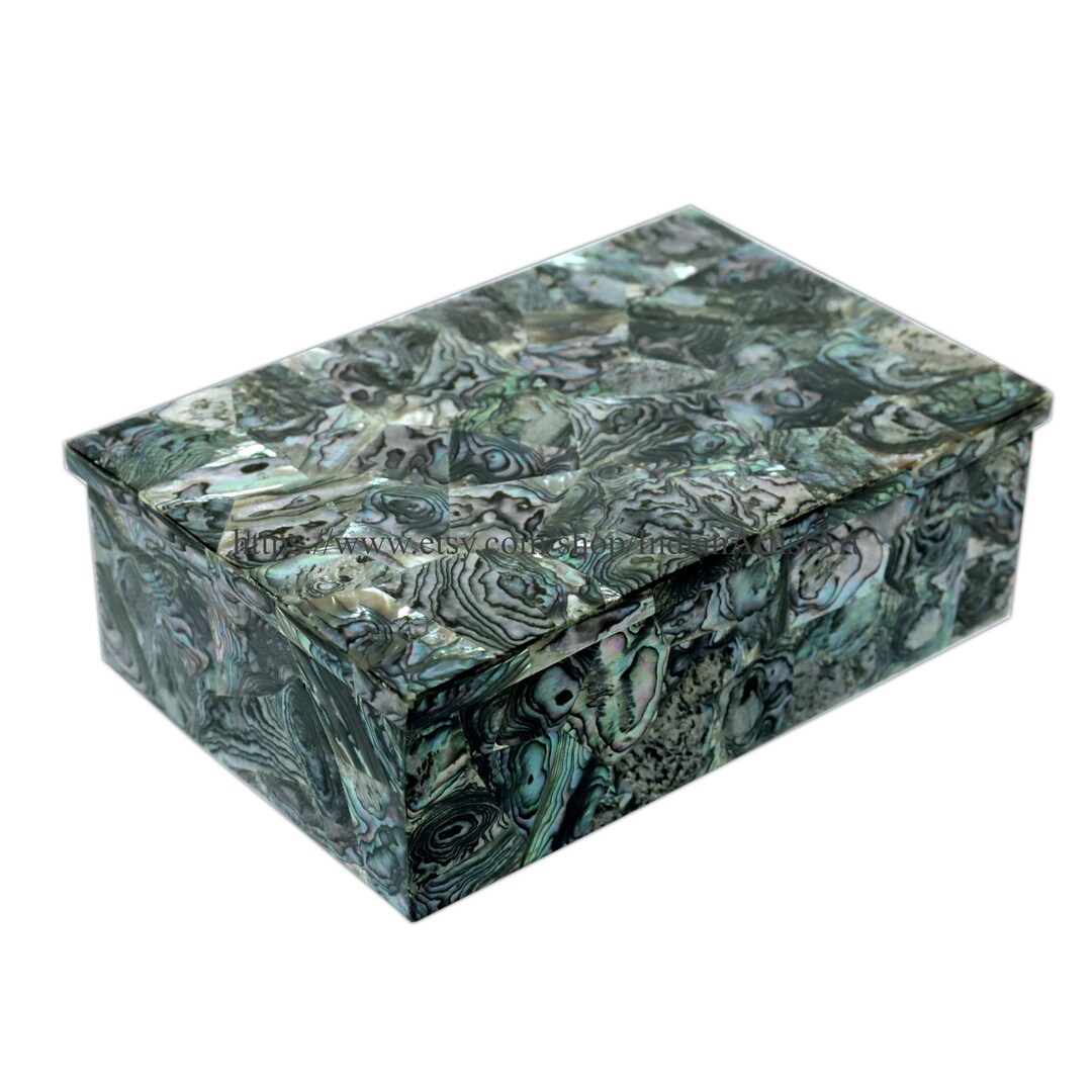 Shining Pauch Shell Box for Gifts / Indian Handmade Jewellry Box in ...