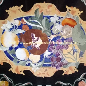 Italian Design Table Top for Luxury Home, Indian Handmade Inlay Art ...