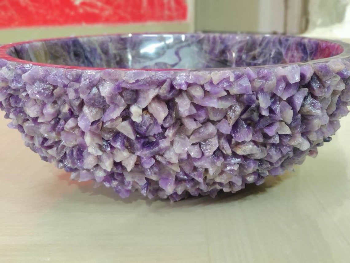 Amethyst Geode Sink / Amethyst Geode Wash Basin - Etsy