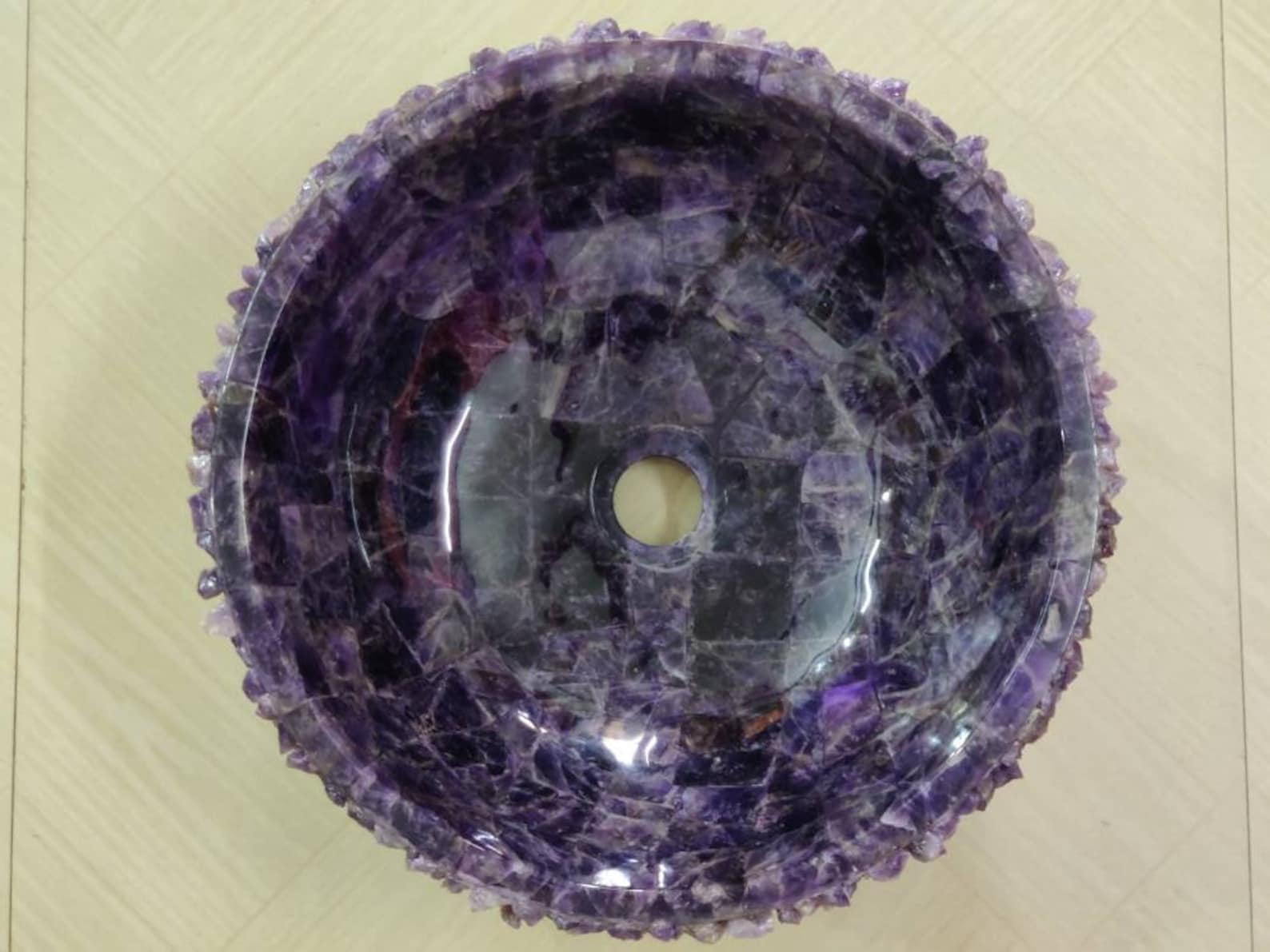 Amethyst Geode Sink / Amethyst Geode Wash Basin - Etsy