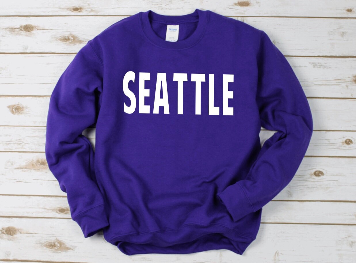 Seattle Sweatshirt, Seattle Shirt, Seattle Sweatshirt, Washington ...