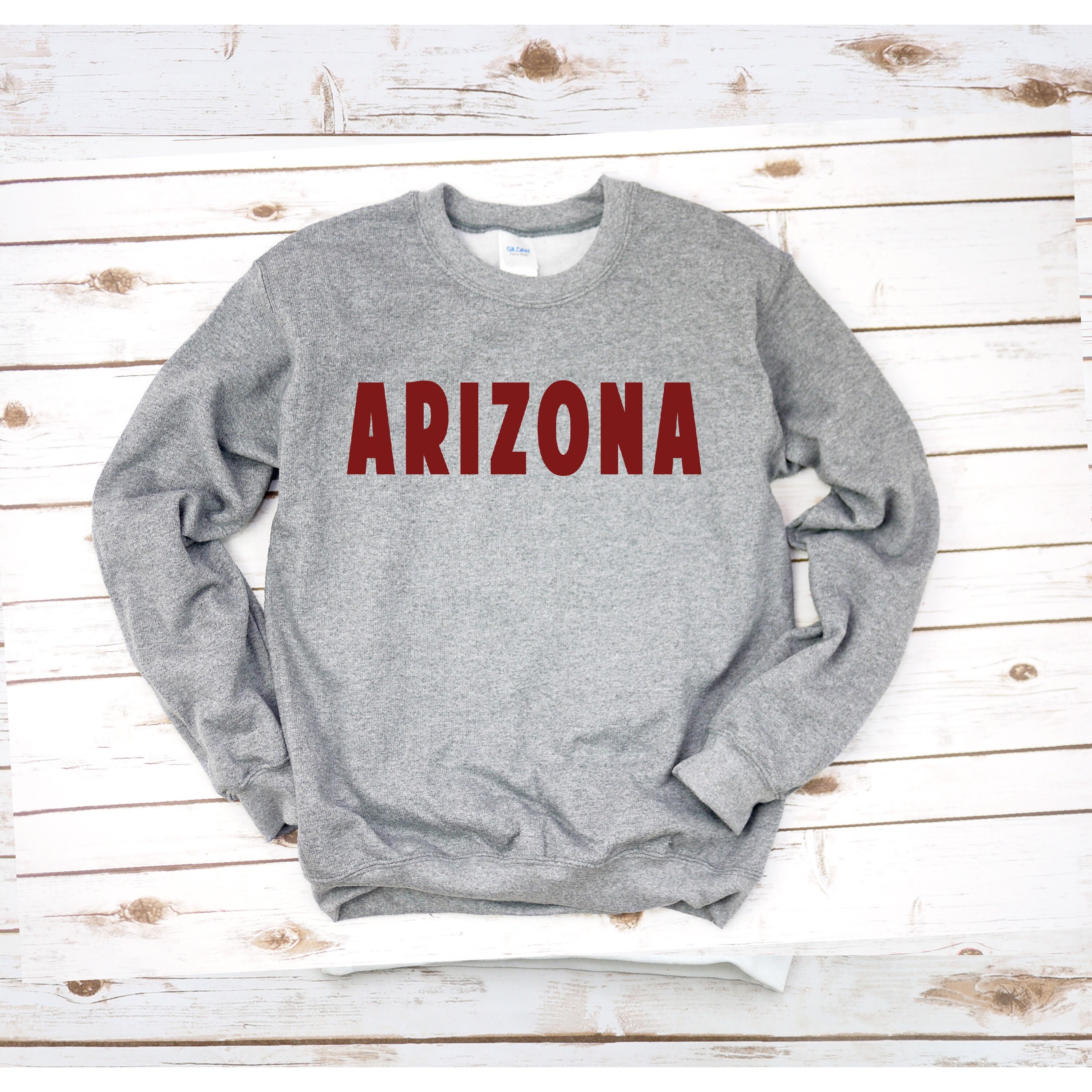 Arizona Sweatshirt Arizona Shirt Arizona State Sweatshirt | Etsy