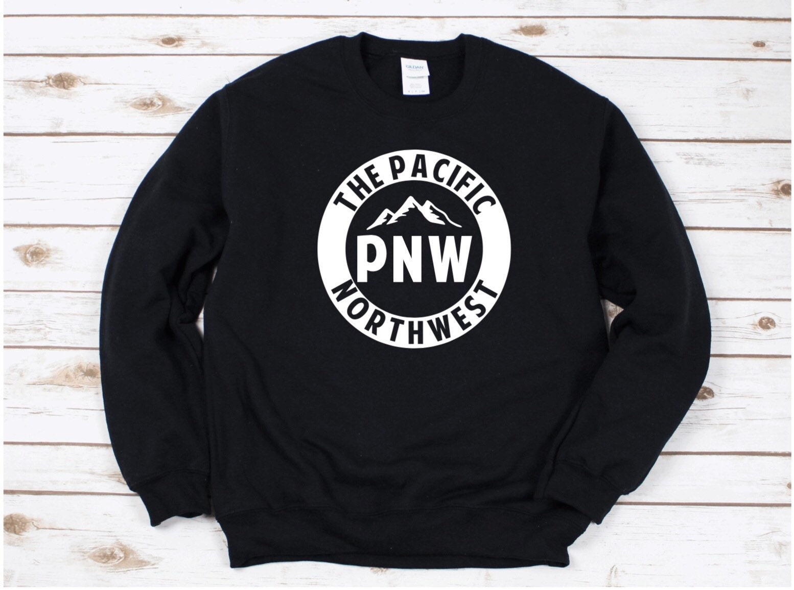 Pacific Northwest Sweatshirt, PNW Crewneck Sweatshirt, Pac NW ...