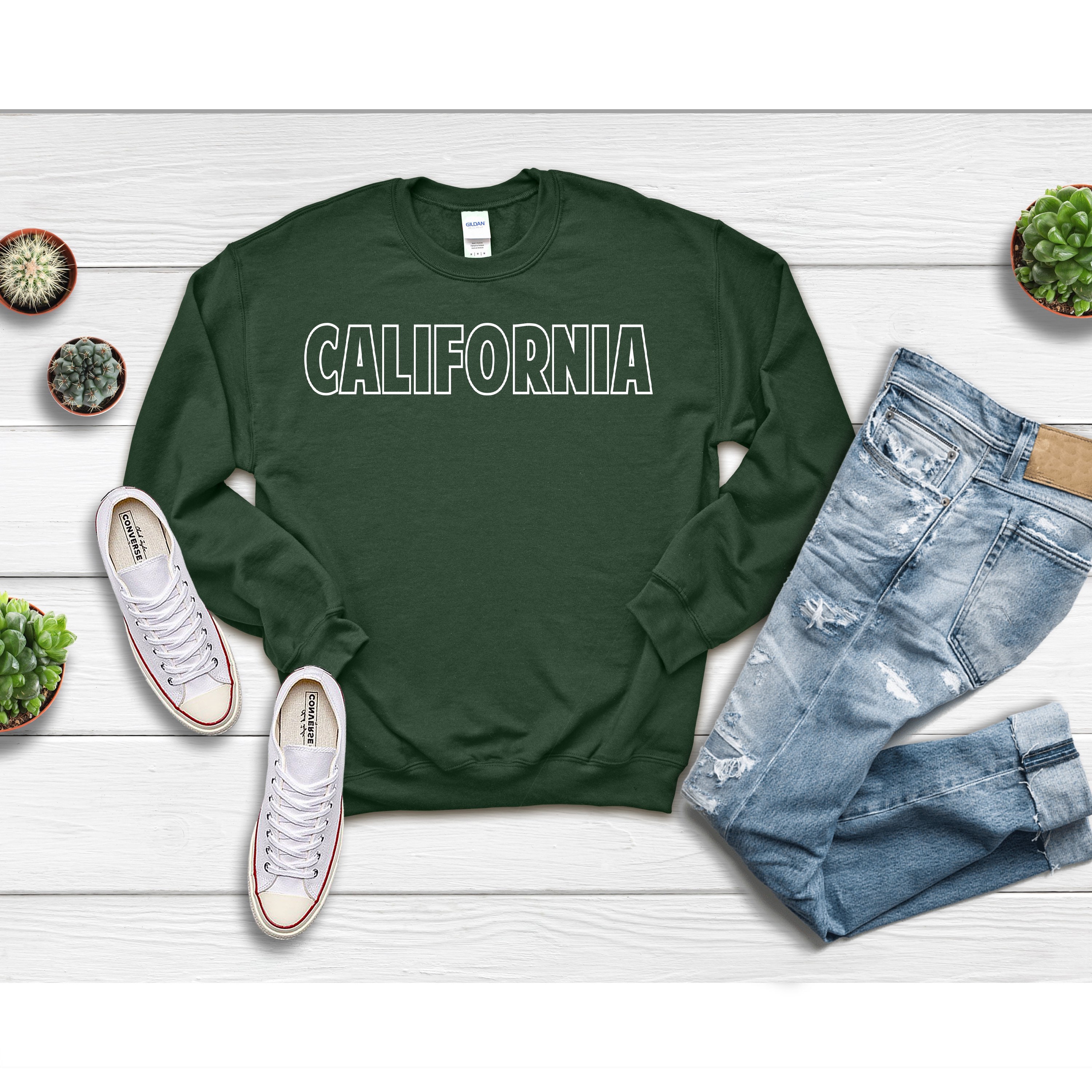 California Sweatshirt, California Shirt, Cali Sweatshirt, California ...