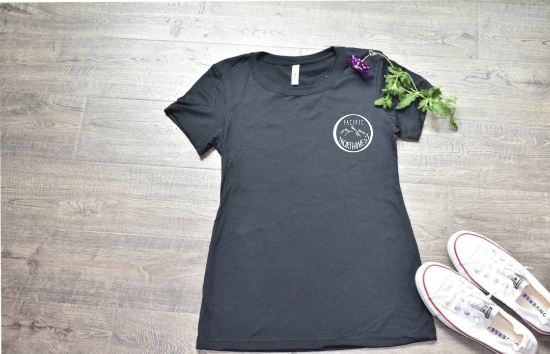 Pacific Northwest Shirt, Pac NW T-shirt, Upper Left USA, Shirt for ...