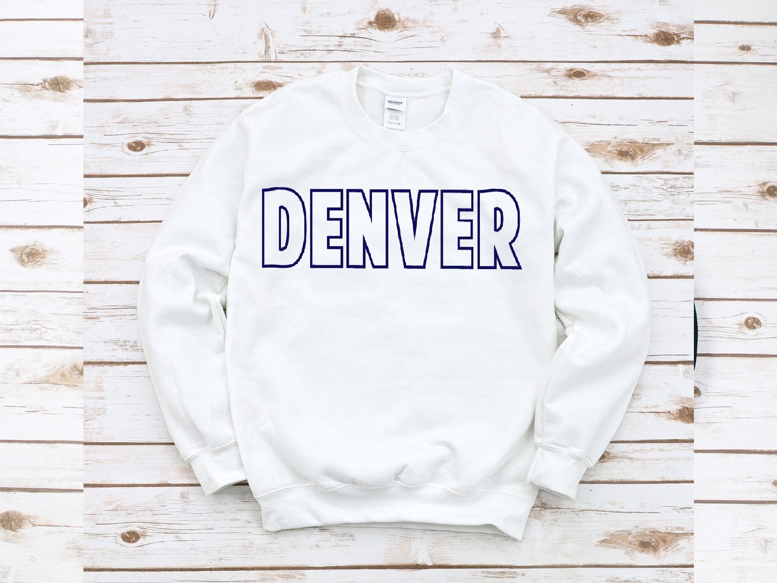 Denver Sweatshirt Denver Colorado Sweatshirt Denver Shirt - Etsy